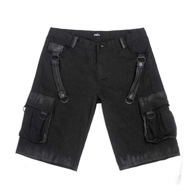 Men S Gothic Punk Shorts Punk Design