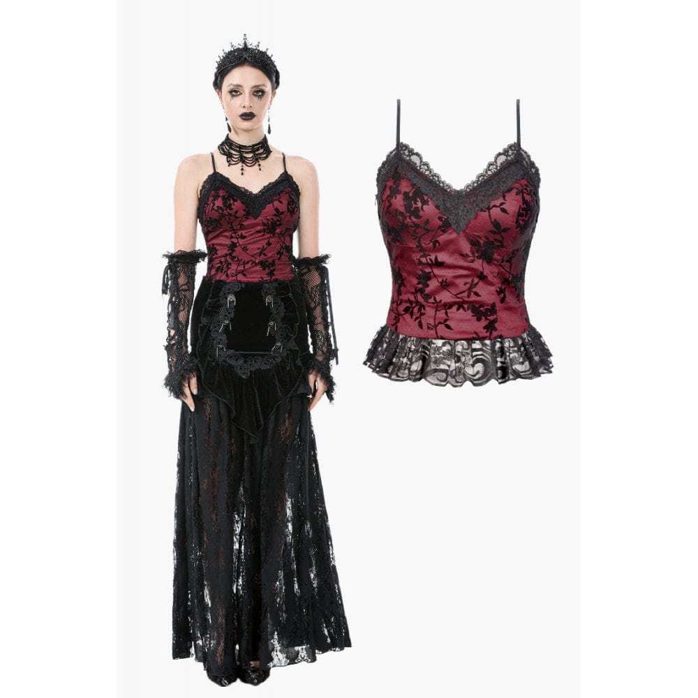 Women's Gothic Lace Tops – Punk Design