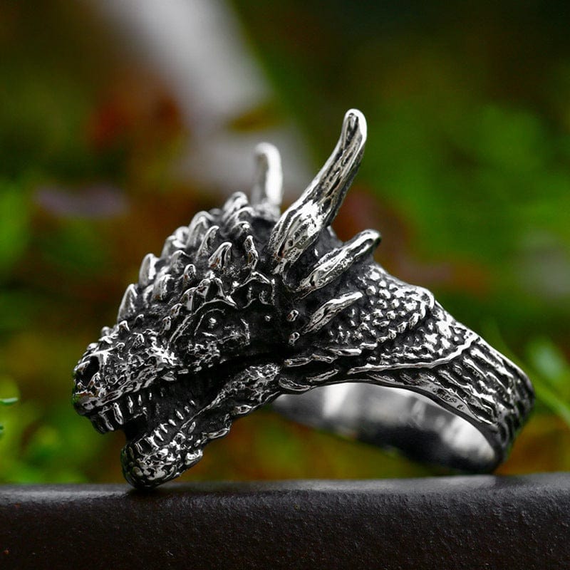 Men's Punk Dragon Ring – Punk Design