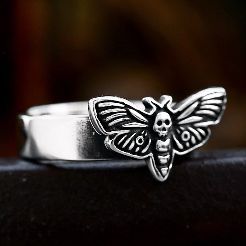 Men's Punk Moth Ring – Punk Design