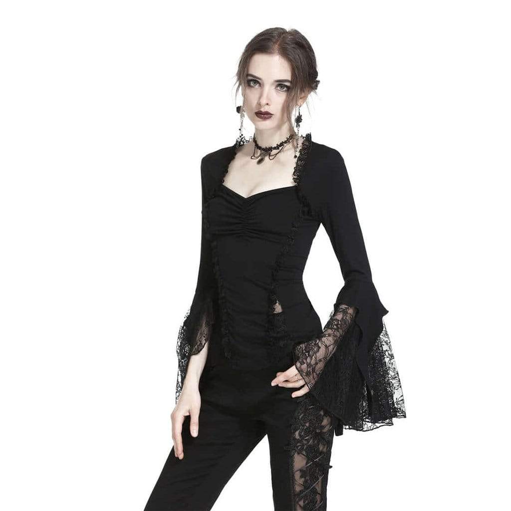 Women's princess Cut Goth Short Top – Punk Design