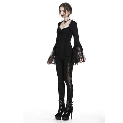 Women's princess Cut Goth Short Top – Punk Design