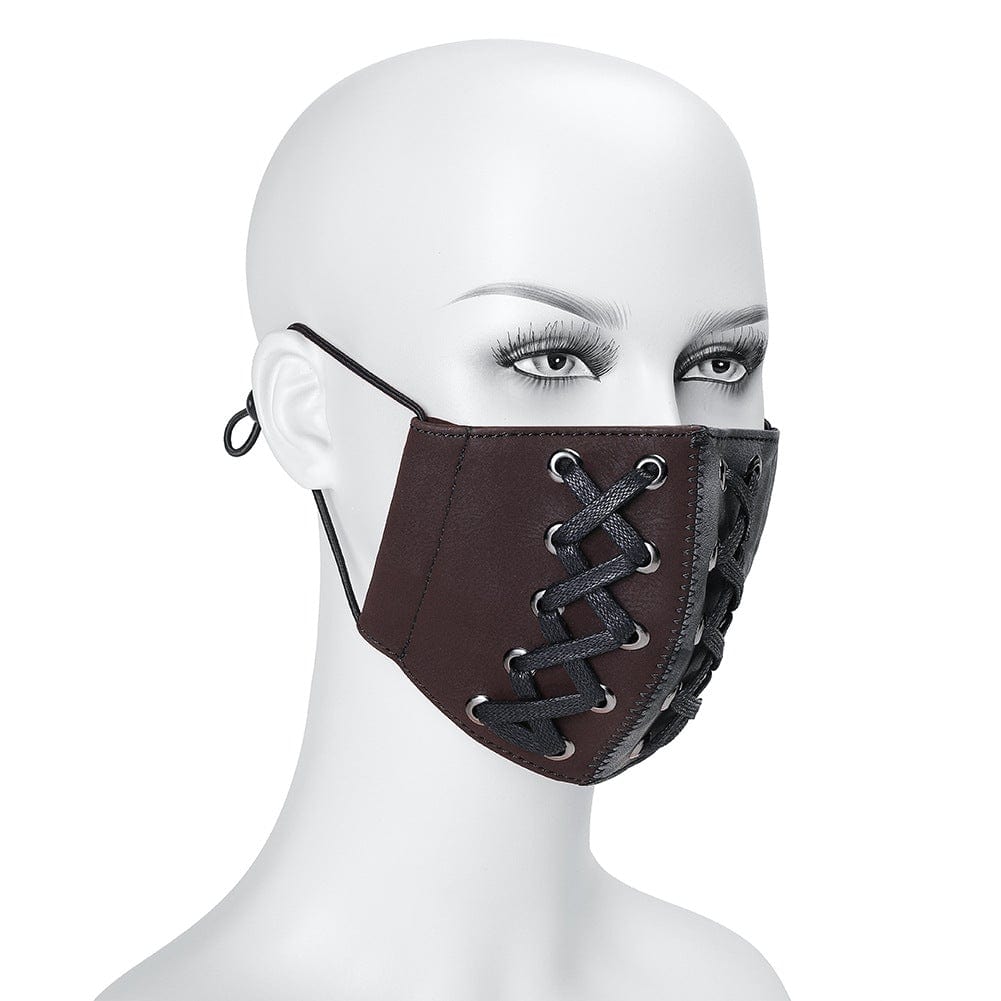 Steampunk Strappy Replaceable Filter Mask – Punk Design