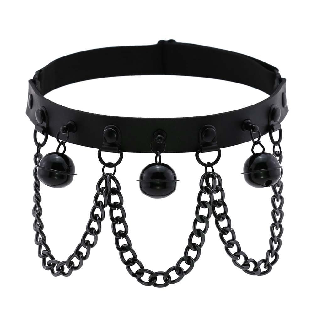 Women's Gothic Chain Leg Harnesses With Tinkle Bell – Punk Design