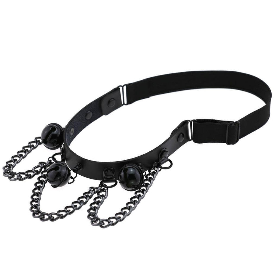 Women's Gothic Chain Leg Harnesses With Tinkle Bell – Punk Design