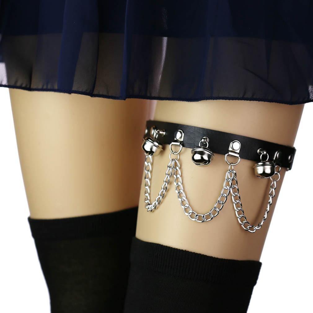 Women's Punk Mental Chains Leg Harnesses – Punk Design