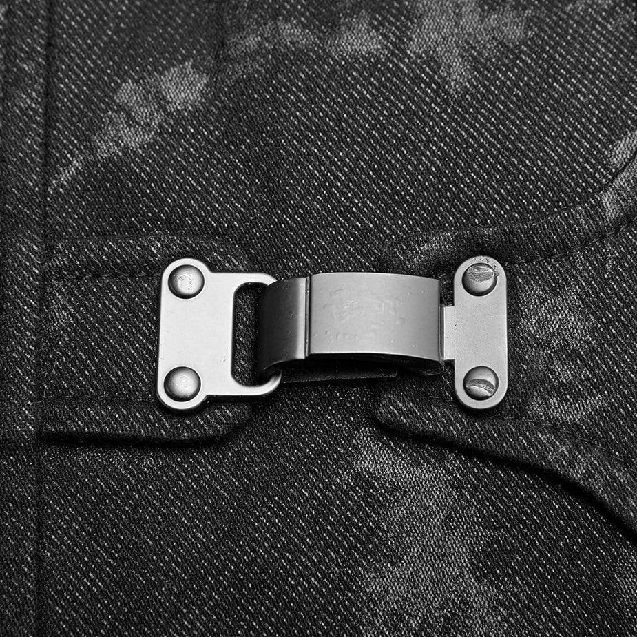 Men's Steampunk Mottled Stripes Vests – Punk Design