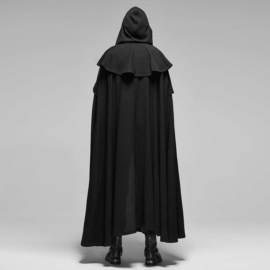 Men's Vintage Multi-layered Hooded Cloaks – Punk Design