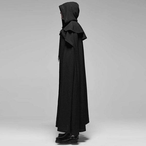 Men's Vintage Multi-layered Hooded Cloaks – Punk Design